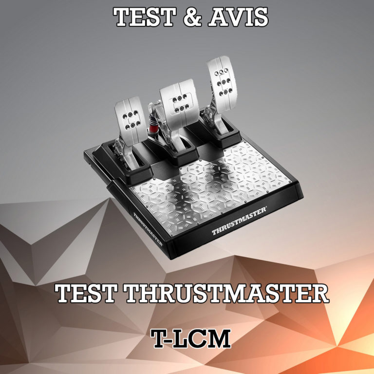 Test du Thrustmaster T-LCM Pedals - Cockpit Gaming