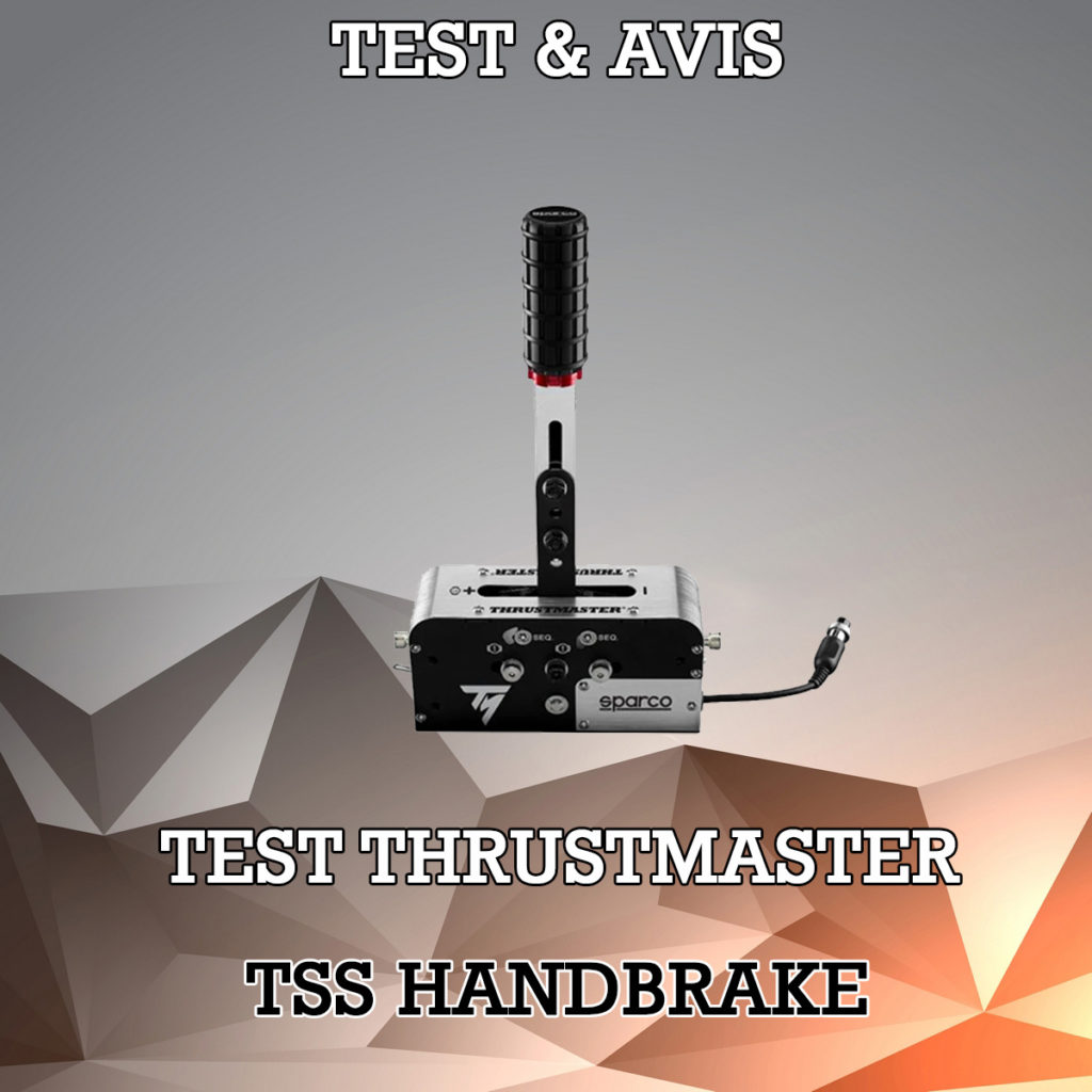 Test du Thrustmaster TSS HANDBRAKE - Cockpit Gaming