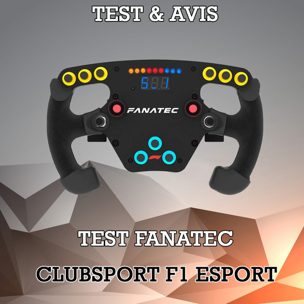 Test du CLUBSPORT F1 ESPORTS - Cockpit Gaming